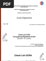 Check List Ocra Final 2 | PDF | Factores humanos y ergonomía | Codo