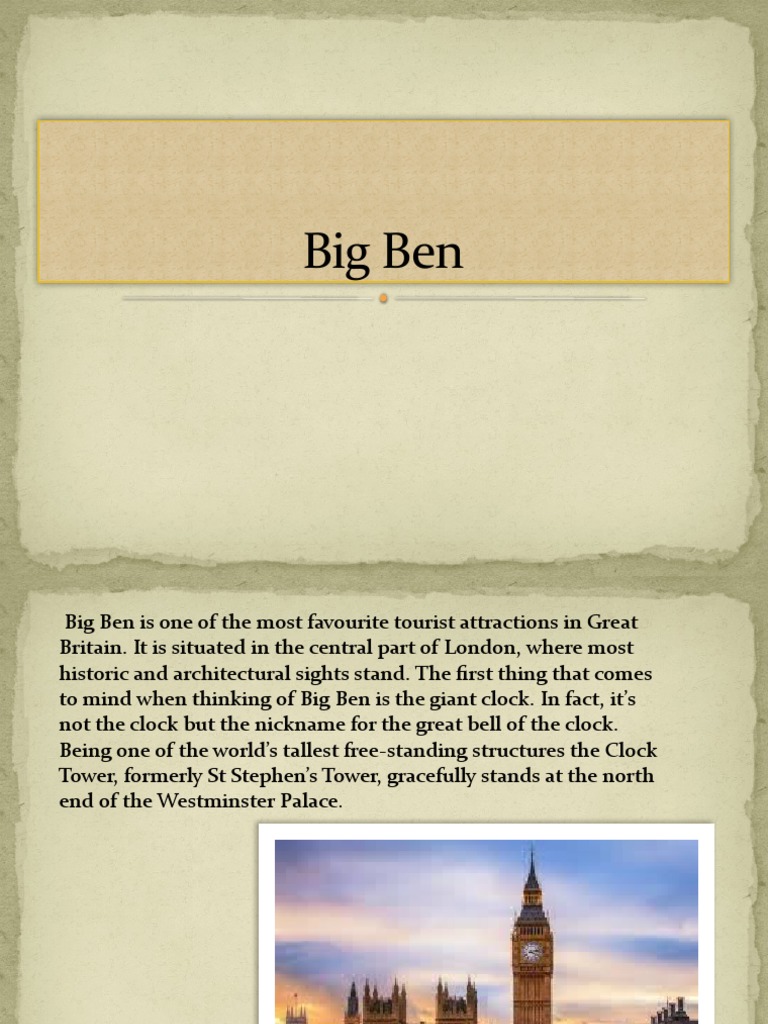 Big Ben | PDF