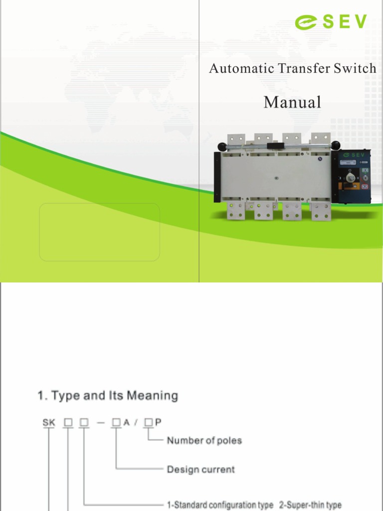 ATS SEV Manual | PDF