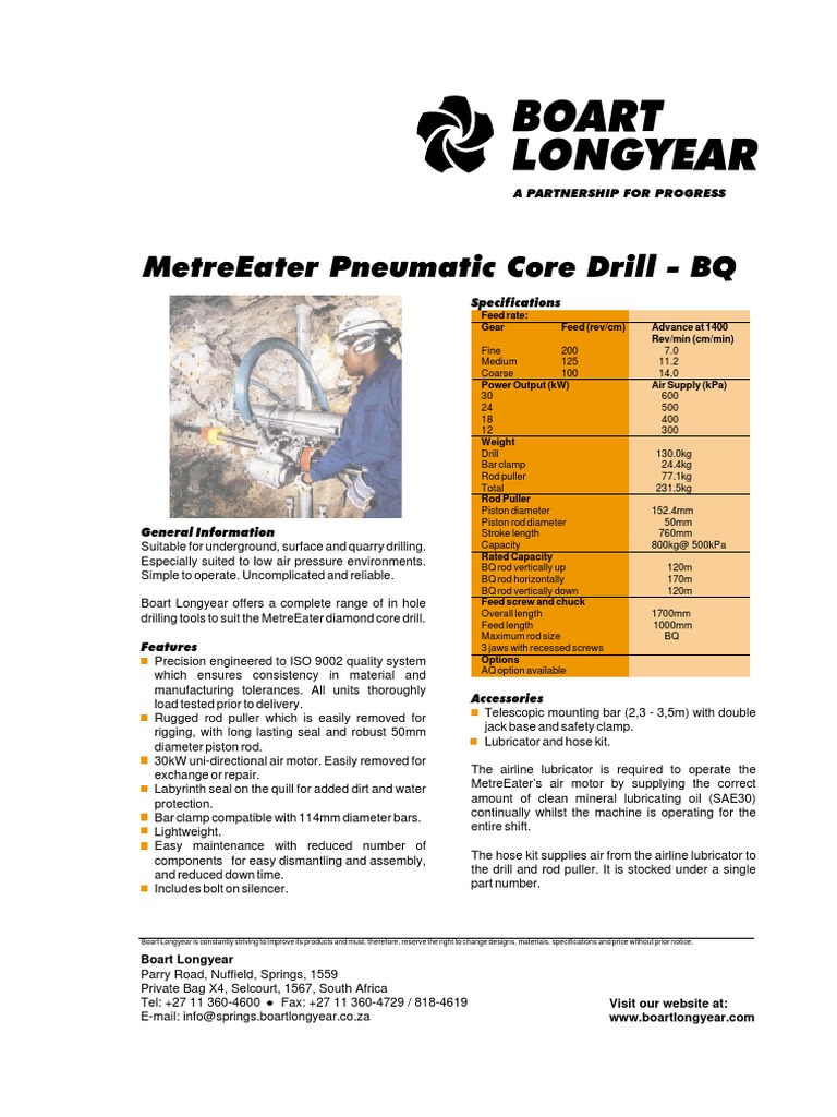 Ficha Metre Eater BQ | PDF | Screw | Drill