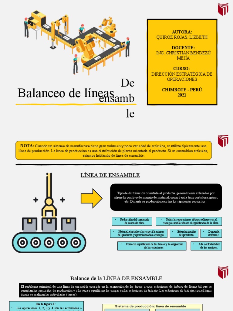 Balanceo de Lineas | PDF