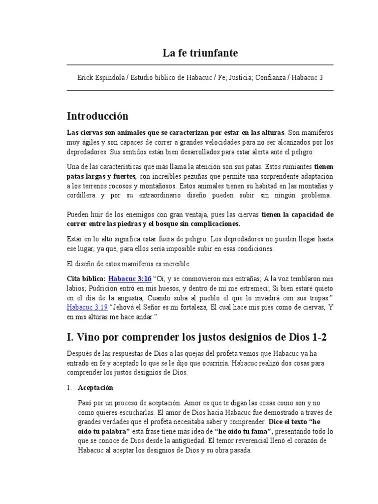 La Fe Triunfante | Descargar gratis PDF | Dios | Creencia religiosa y ...