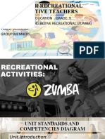 Detailed Lesson Plan in ZUMBA | PDF | Lesson Plan | Physical Education
