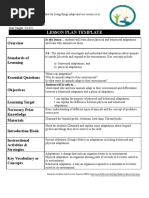 Stress Management Lesson Plan | PDF | Stress (Biology) | Stress Management