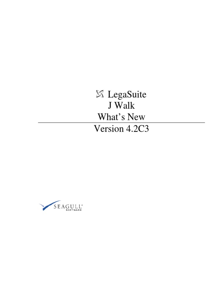 Legasuite J Walk What'S New Version 4.2C3 | PDF | Internet Explorer ...