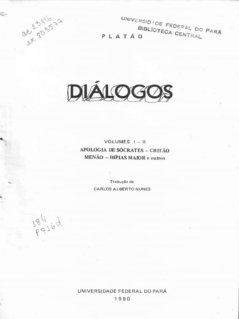 Platão - Hípias Maior (Trad. Carlos Alberto Nunes) (Excerto) | PDF