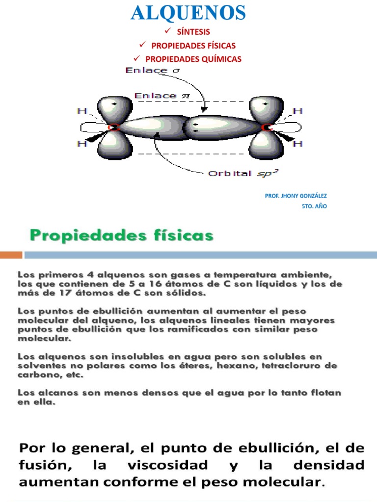 Alquenos 5 Ano | PDF