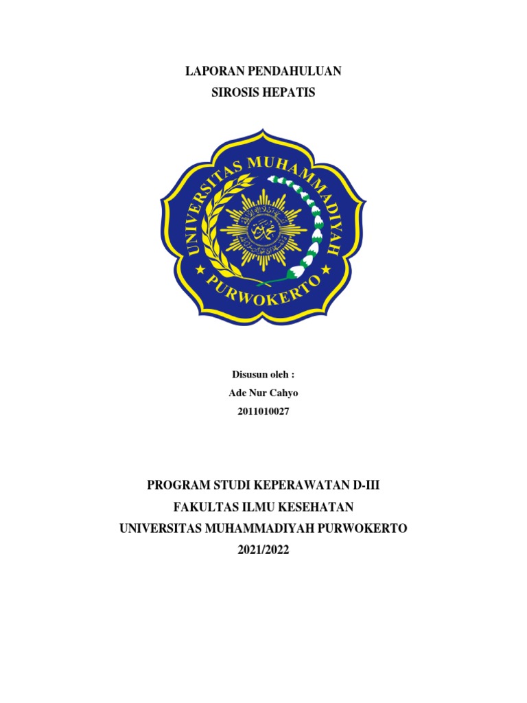 LP Sirosis Hepatis - Ade Nur Cahyo | PDF