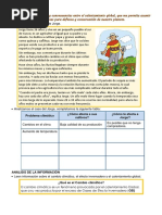 Actividades sobre Cambio Climático Infantil | PDF | Ciencia y ...