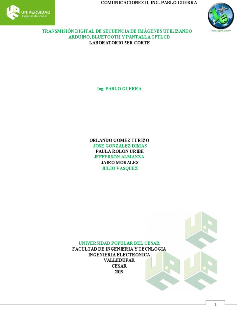 Informe 3 Comunicaciones II | PDF | Bluetooth | Arduino