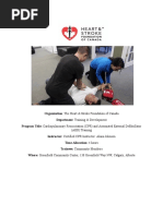 Code Blue Simulation Guide | PDF | Cardiopulmonary Resuscitation | Therapy