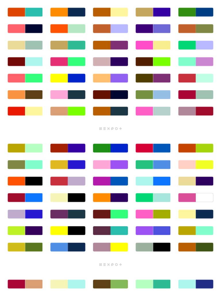 Japanese Color Combinations | PDF