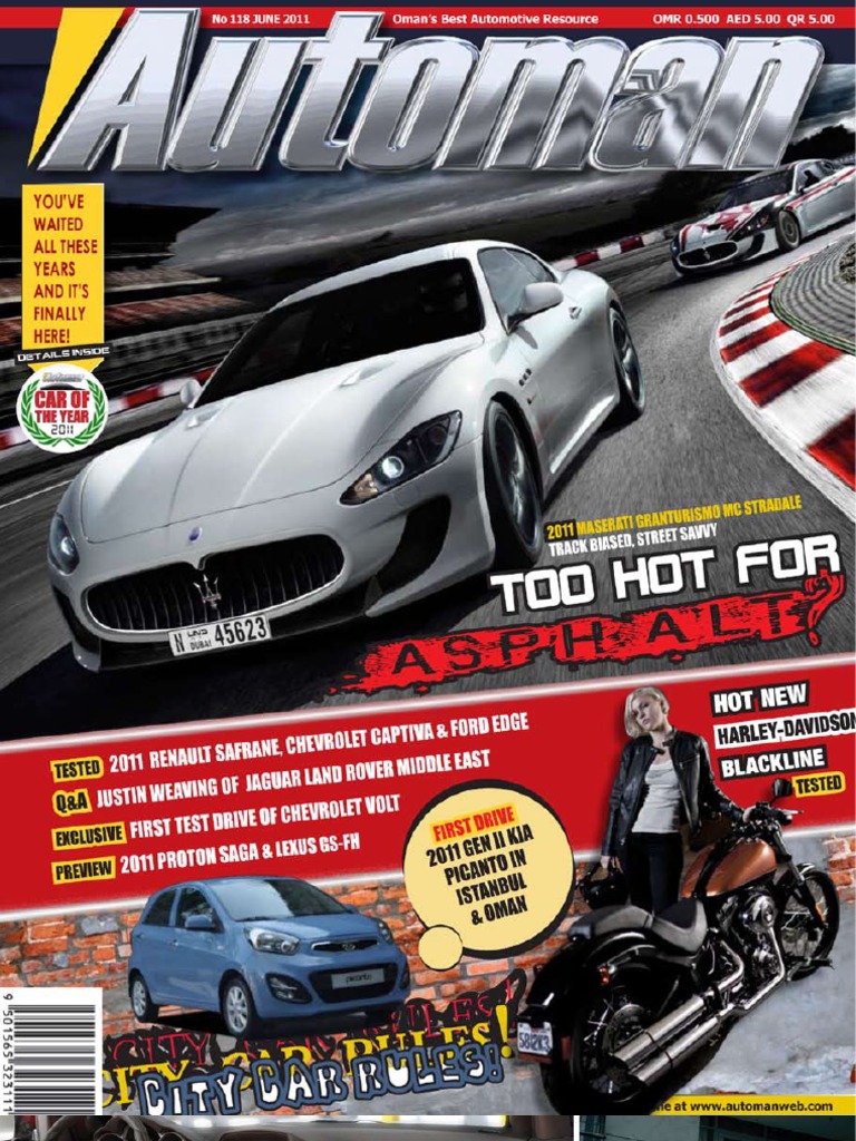 Automan June 2011 | PDF | Luxury Vehicles | Vehicles