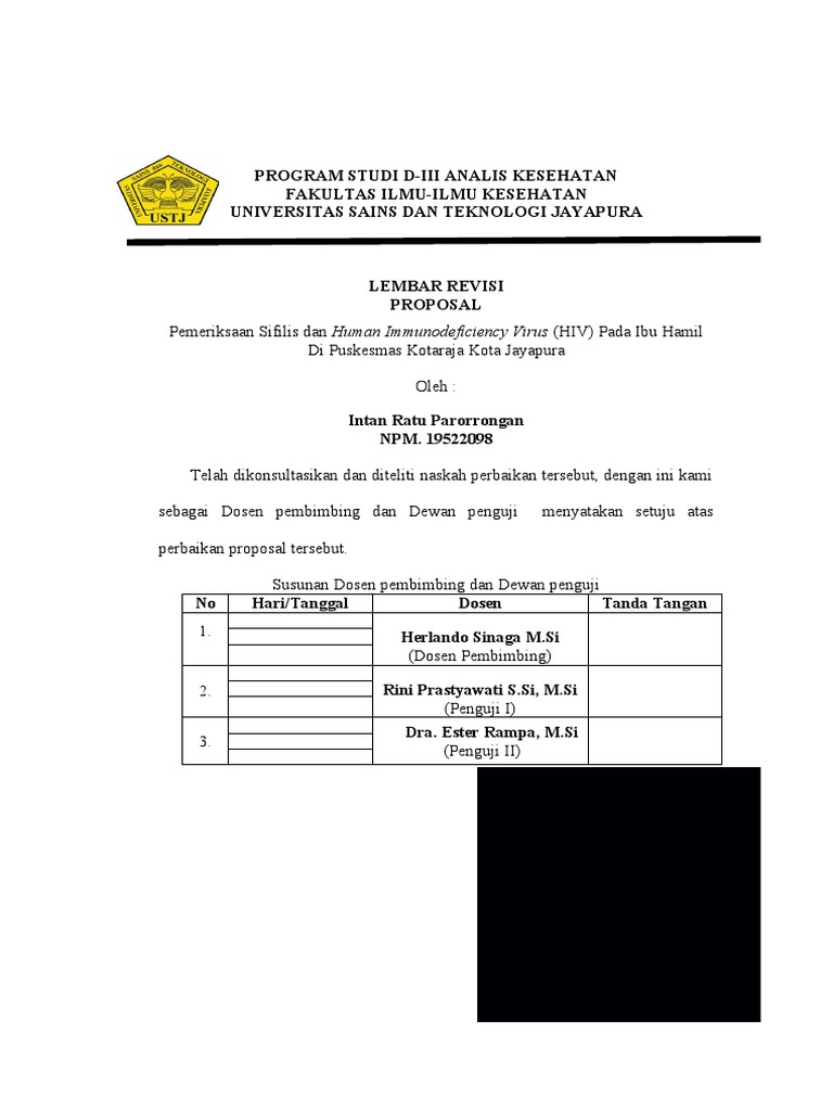 Lembar Revisi-1 | PDF