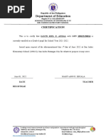 English Medium Instruction Certificate | PDF