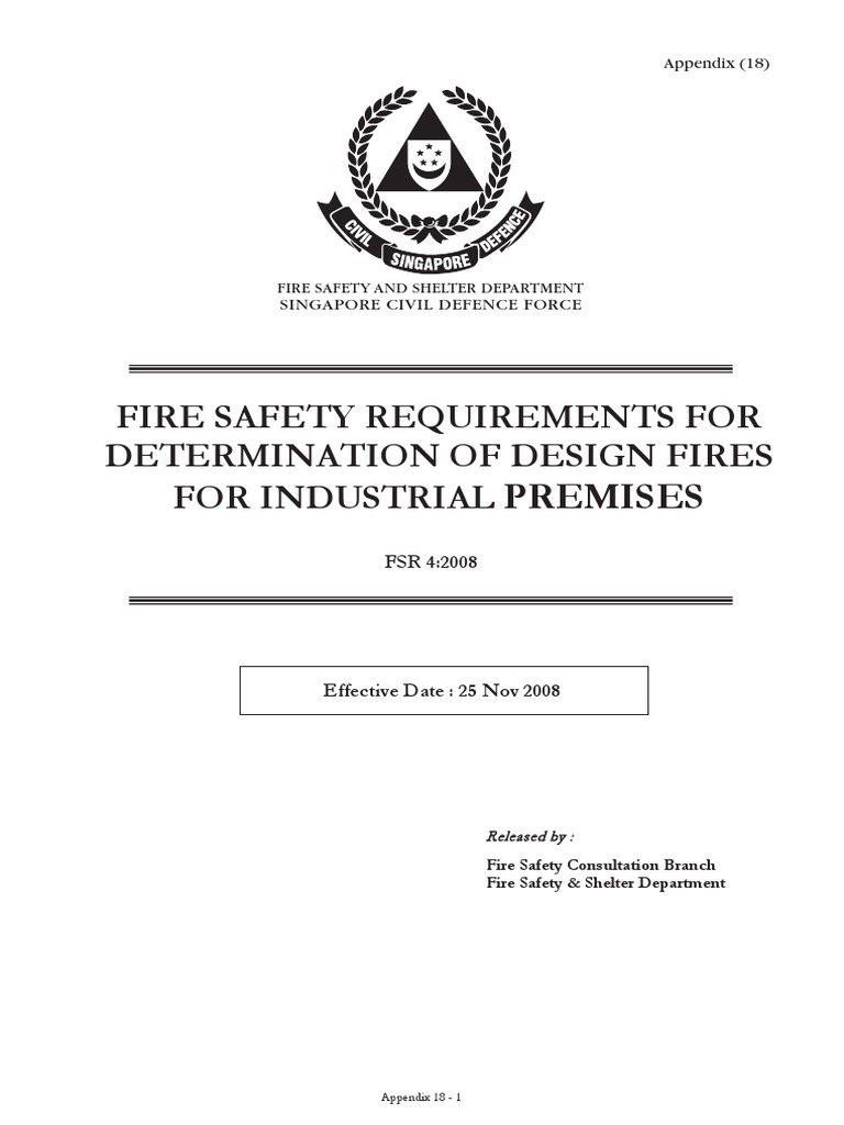 Fire Safety Requirements For Determination of Design Fires For ...