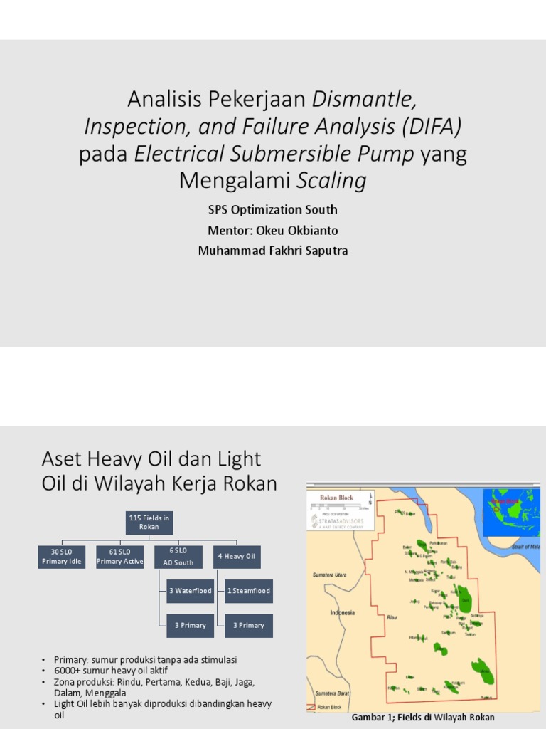 Analisis DIFA pada Pompa Submersible ESP | PDF