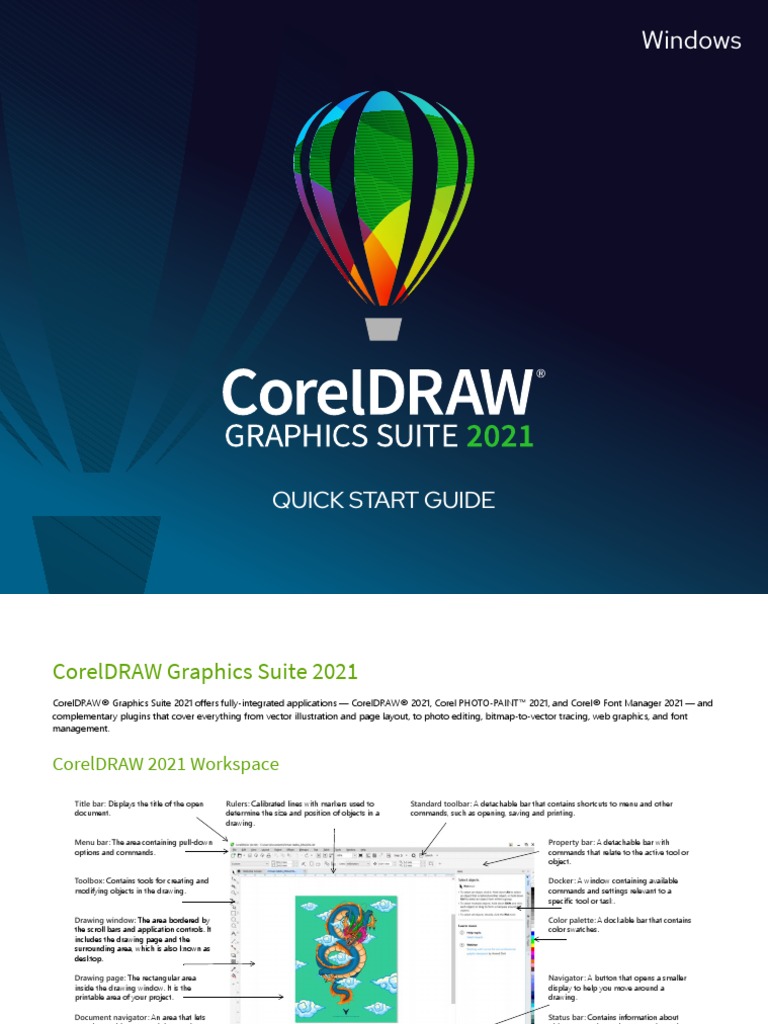 CorelDRAW Graphics Suite 2021 | PDF | Typefaces | Qr Code