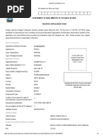Botswana Passport Application Form | PDF | Birth Certificate | Nationality
