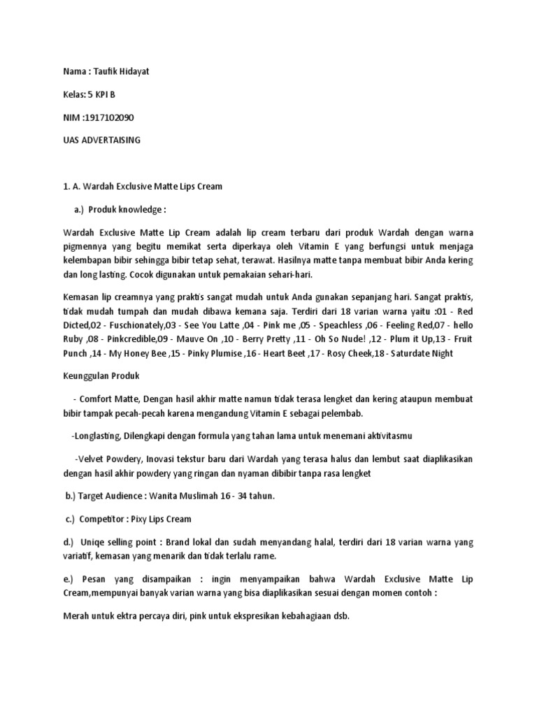 Taufik Hidayat - 5 KPI B | PDF