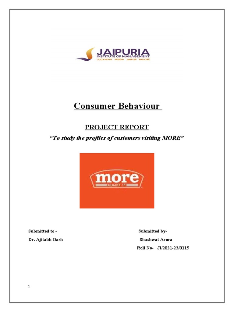 consumer-behaviour-project-report-pdf-p-value-student-s-t-test