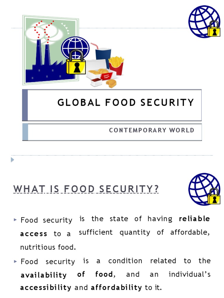 Global Food Security | PDF | Food Security | Agriculture