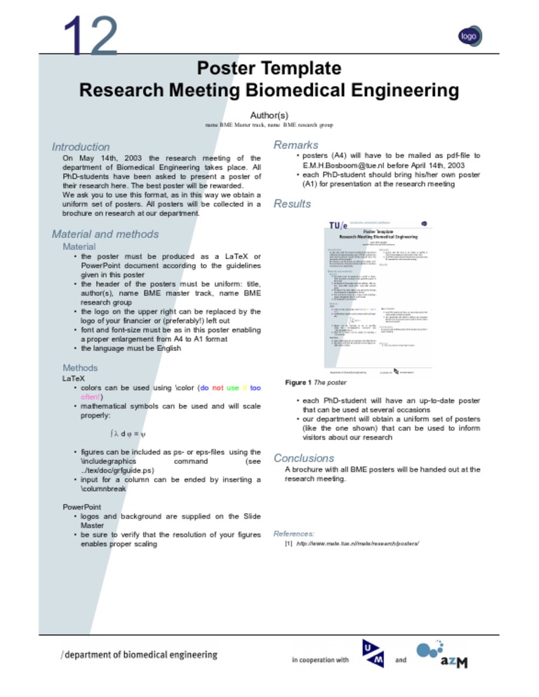 Engineering Poster Presentation Guide | PDF