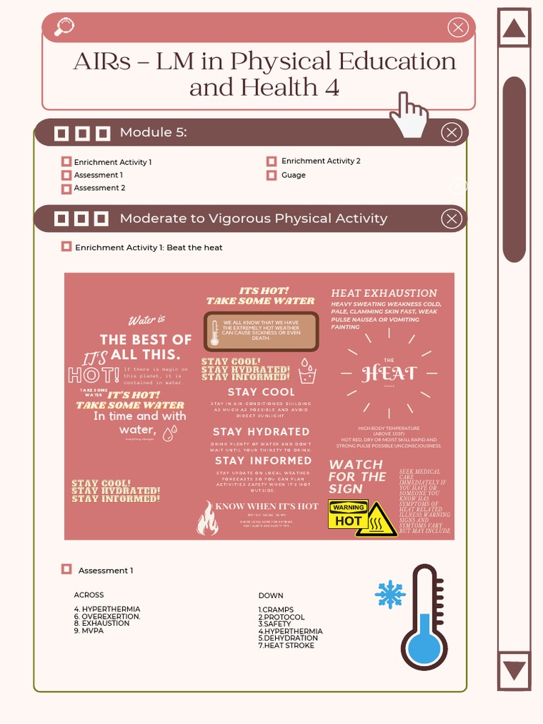 Hope 4 (2ND Sem) - Module 5 | PDF | Hyperthermia | Diseases And Disorders