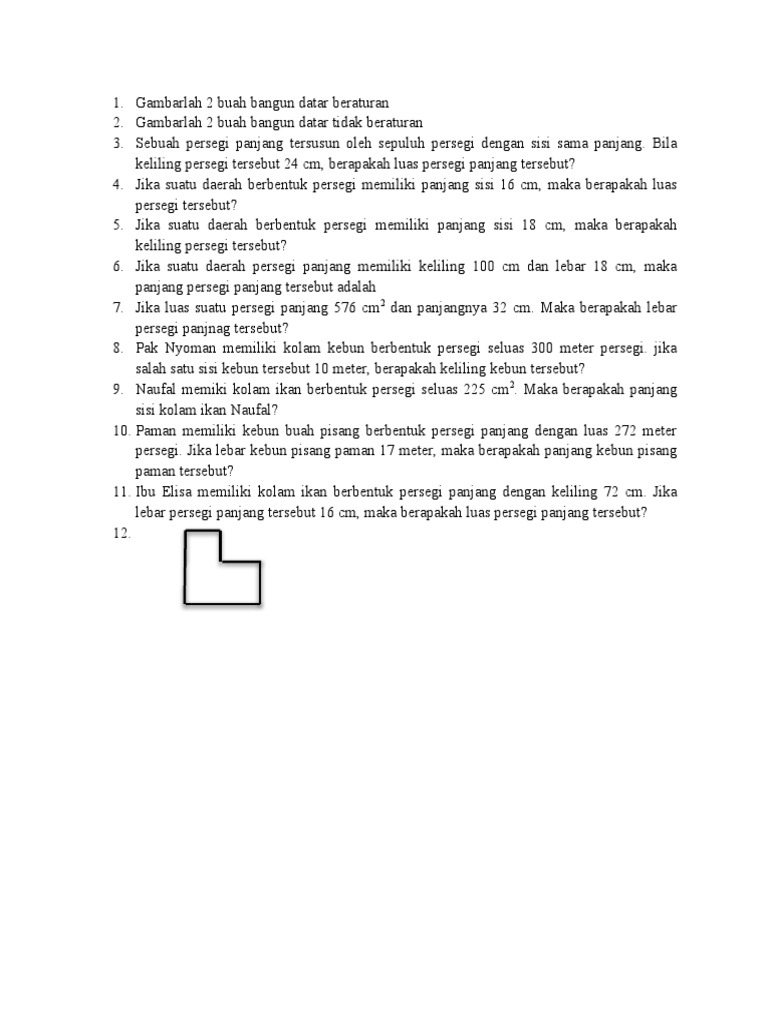 Soal Instrumen Soal | PDF