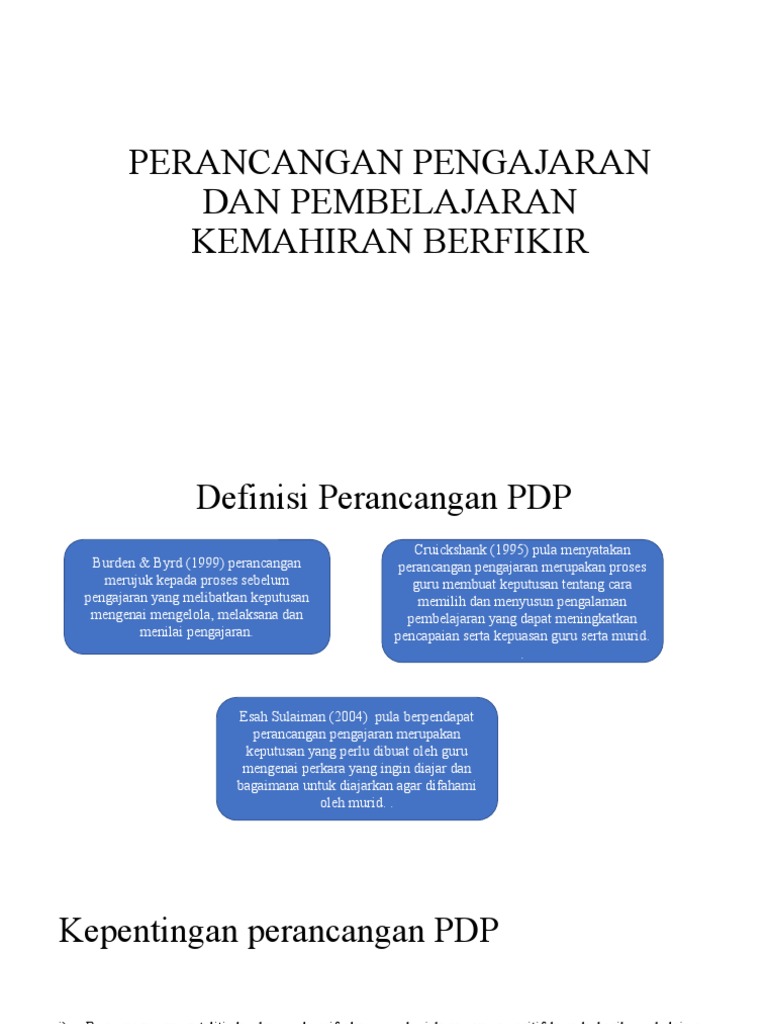 Perancangan & Pelaksanaan | PDF