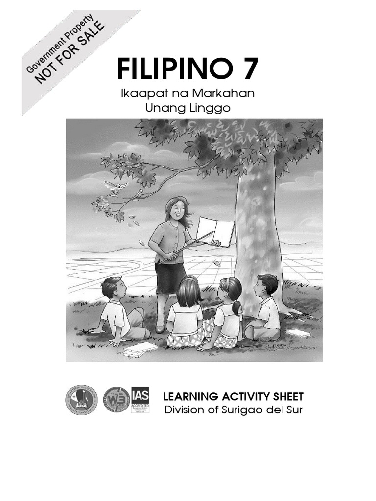Filipino7 q4 Week1 v4 | PDF