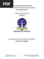 45 Soal UAS UT Perilaku Organisasi ADPU4431 Ilmu Administrasi Negara | PDF