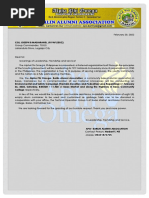 Letter To Brgy - Clean Up Drive | PDF | Lifestyle