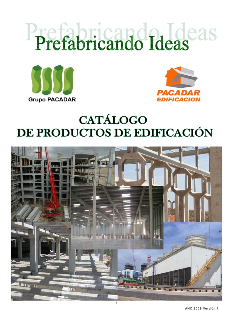 PACADAR Catalogo Tecnico de Edificacion Rev01 | PDF | Fundación ...