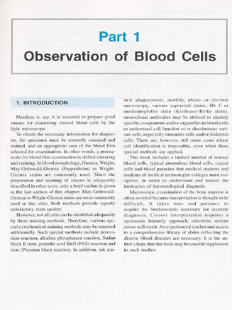 Shiro Miwa Atlas of Blood Cell | PDF