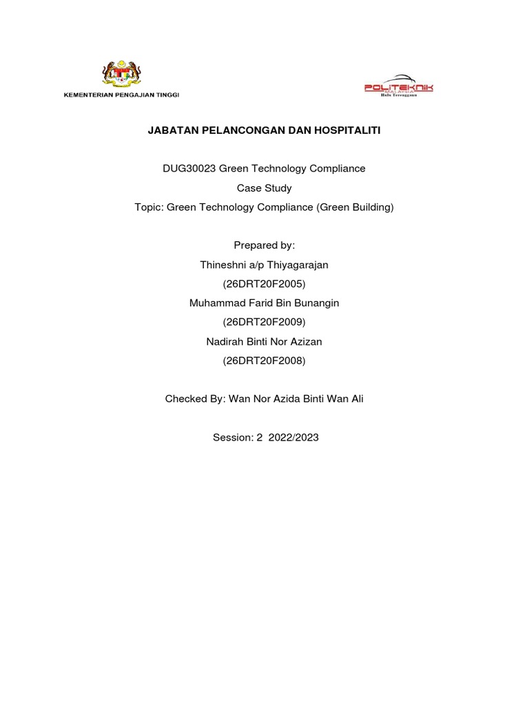 CASE STUDY Green Building | PDF