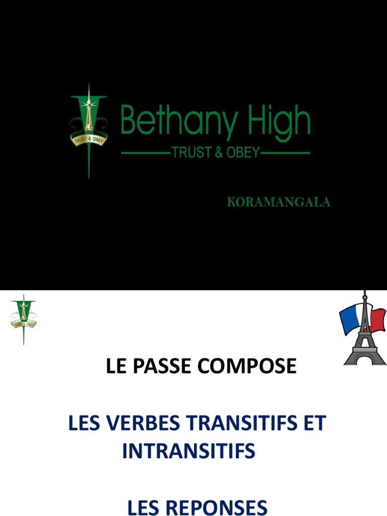 Exercices sur le passé composé en français | PDF