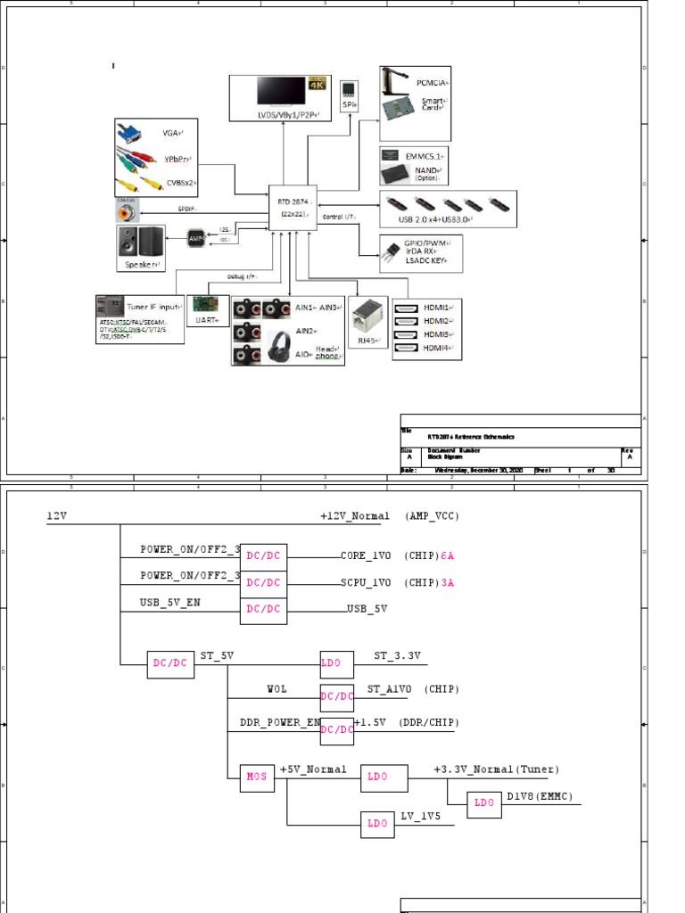 EPR01-0139 HK T RT2864P639 (M21230) （MT7668BU）原理图 V1 | PDF