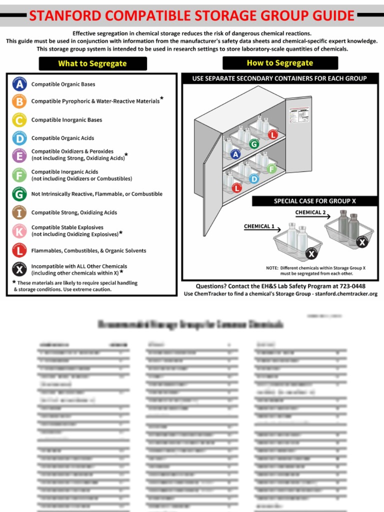 Storage Group Poster | PDF | Acid | Sodium Hydroxide