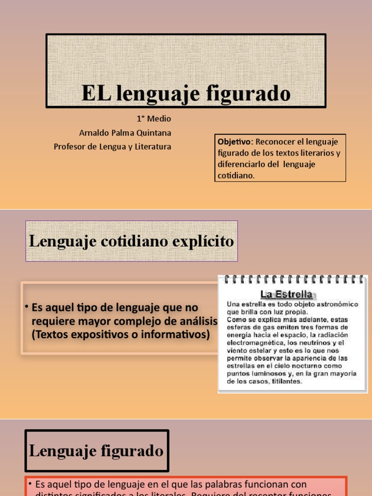 EL Lenguaje Figurado | PDF | del perro