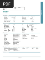 Control Valve Data Sheet | PDF | Valve | Pressure