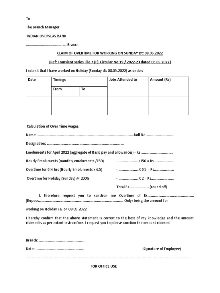 OT CLAIM FORM or | PDF