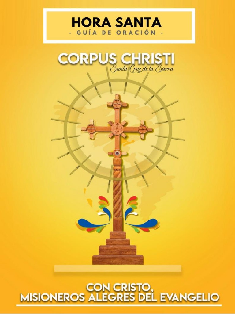 Hora Santa Corpus Christi | PDF | eucaristía | Cristo (título)