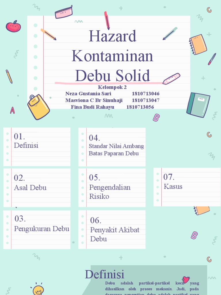 Hazard Debu Solid | PDF