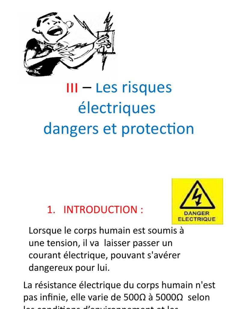 Les risques électriques dangers et protection | PDF | Risque | Électrotechnique