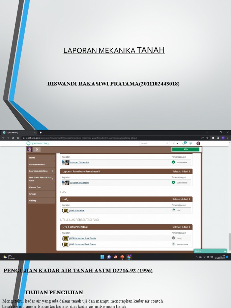 Laporan Mektan | PDF