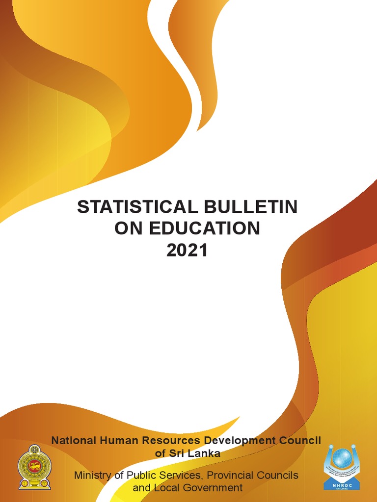 Statistical Bulletin On Education 2021 | PDF | Vocational Education ...