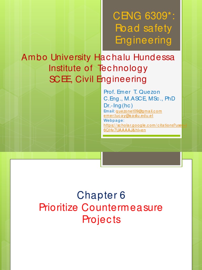 6 Prioritize Countermeasure Projects | Download Free PDF | Mathematical ...