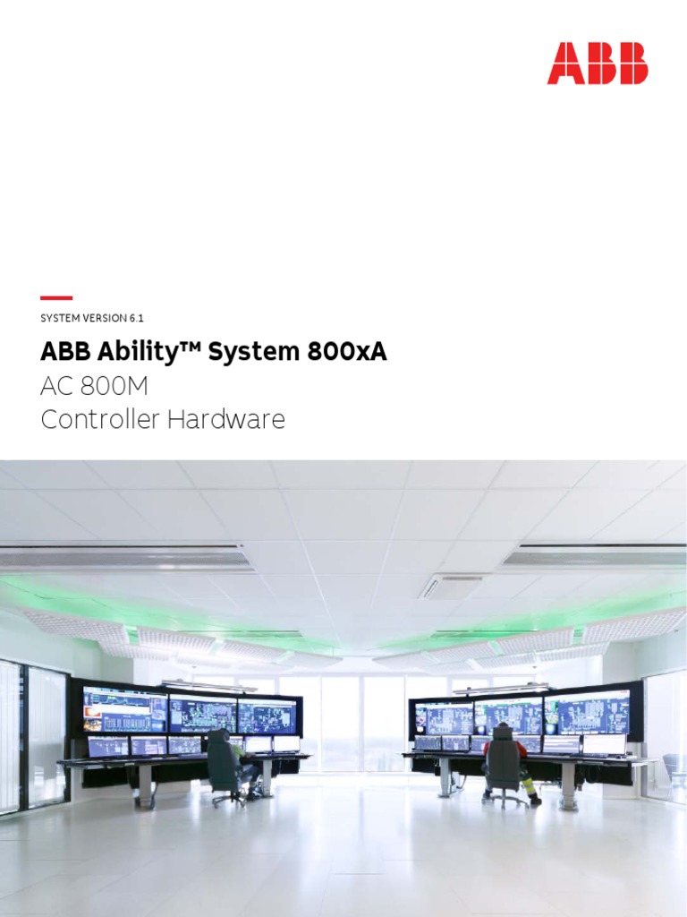 ABB System 800xa 6.1 AC 800M - Controller Hardware | PDF | Power Supply ...