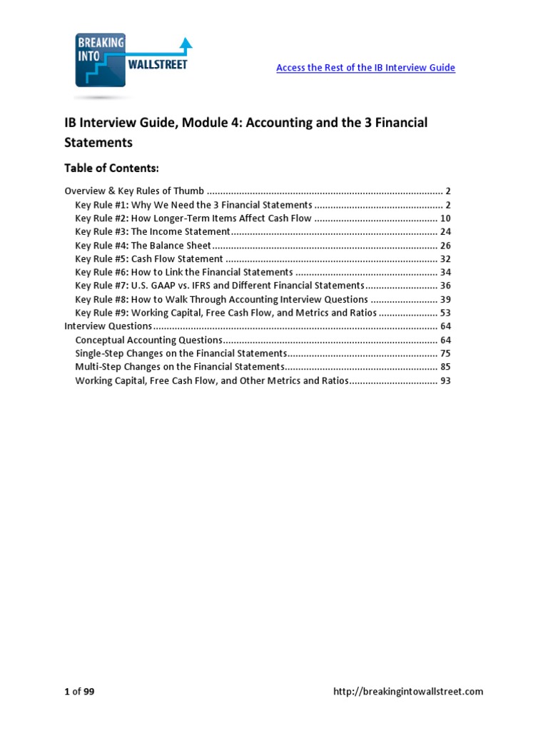 IBIG 04 02 Accounting 3 Statements | PDF | Expense | Cash Flow Statement